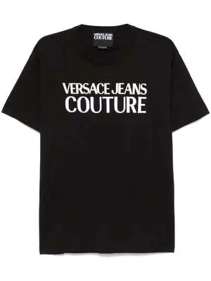 Versace Logo T-shirt - Black