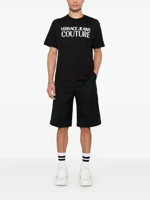Versace Logo T-shirt - Black