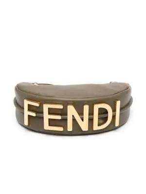 Fendi Small Graphy Shoulder Bag - Green