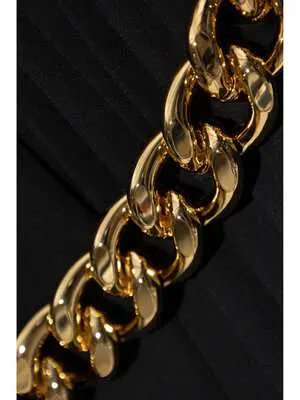 Balenciaga Chain Pleated Mini Skirt