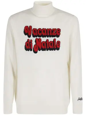 MC2 SAINT BARTH Dolce Vita Jumper - White