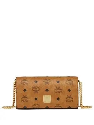 Mcm Aren Crossbody Bag - Brown
