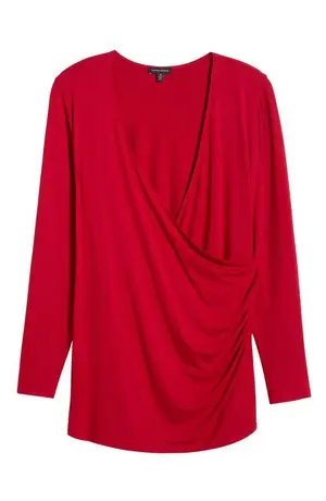 Universal Standard Liquid Cross Front Top - Savvy Red