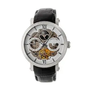 HERITOR AUTOMATIC Heritor Aries Automatic Bracelet Watch - Black/white