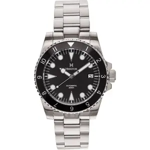 HERITOR AUTOMATIC Luciano Bracelet Watch - Black