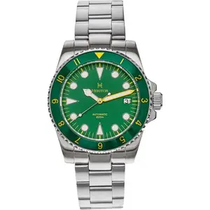 HERITOR AUTOMATIC Luciano Bracelet Watch - Green
