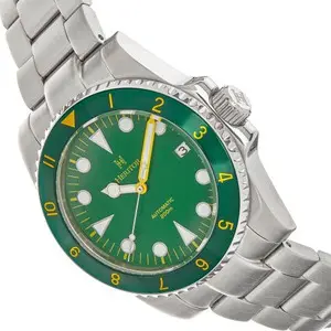 HERITOR AUTOMATIC Luciano Bracelet Watch - Green