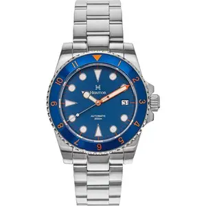 HERITOR AUTOMATIC Luciano Bracelet Watch - Navy