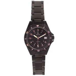 HERITOR AUTOMATIC Calder Bracelet Watch - Black