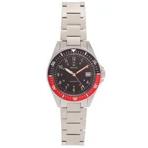HERITOR AUTOMATIC Heritor Automatic Calder Bracelet Watch Silver/black-red