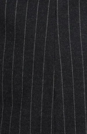 Universal Standard Pinstripe Notched Lapel Blazer