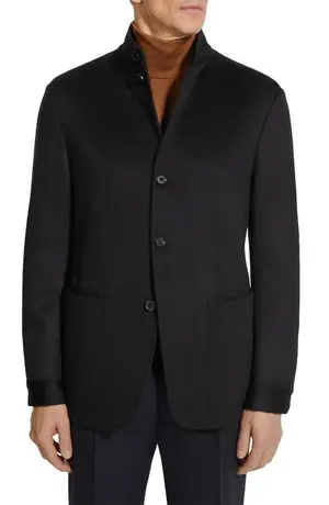 Zegna Button Detailed Outerwear For Men