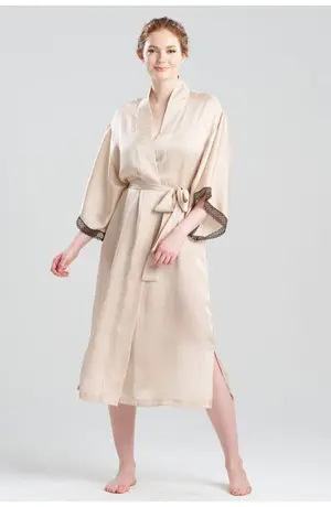 Natori Ashley Icon Robe With Lace