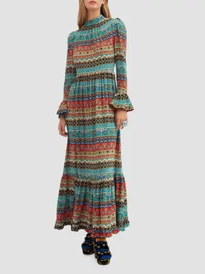 La DoubleJ Visconti Dress - Turquoise