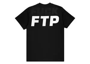 FTP 14 Year Anniversary Logo Tee Shirt - Black