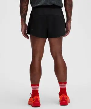 Lululemon Fast And Free Split Short 3 - Black