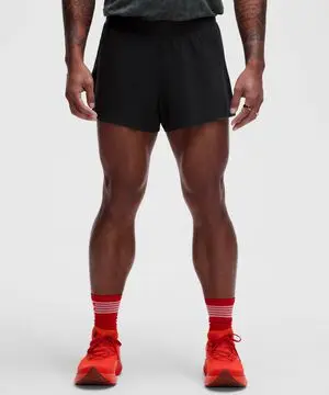 Lululemon Fast And Free Split Short 3 - Black