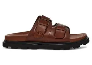 UGG Capitola Buckle Slide Sandal - Cognac