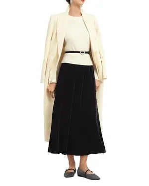HOBBS LONDON Charteris Velvet Skirt