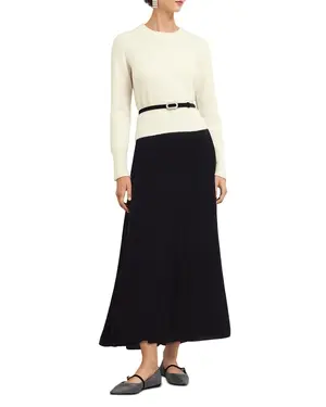 HOBBS LONDON Charteris Velvet Skirt