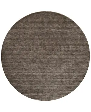 FEIZY Luna 8049f Round Area Rug, 8' X 8 - Charcoal