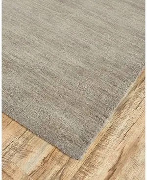FEIZY Luna 8049f Round Area Rug, 8' X 8 - Light/grey