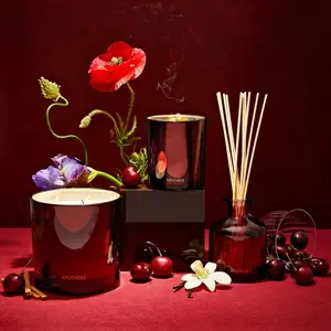 APOTHEKE Bitter Cherry 3-wick Candle, 26 Oz