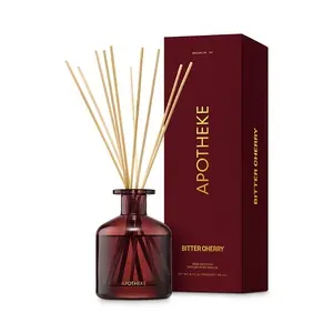 APOTHEKE Bitter Cherry Reed Diffuser, 6.7 Oz - Red