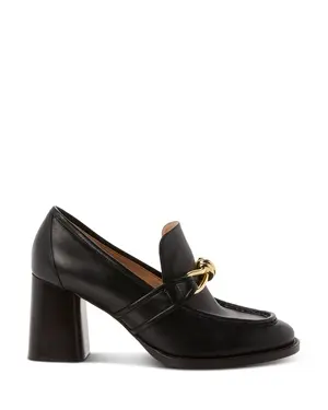 Bottega Veneta Astaire Leather Pumps