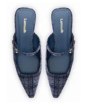 Larroude Ines Pointed Pumps
