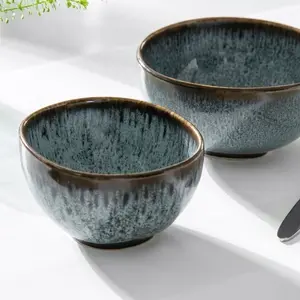 VILLEROY & BOCH Lave Glace Small Rice Bowl - Blue