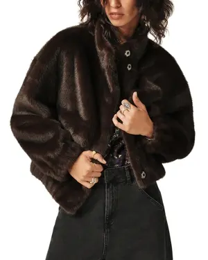 Ba&sh Paros Faux Fur Coat