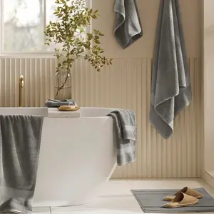 BOLL & BRANCH 6 Piece Plush Bath Sheet Set - Stone