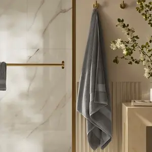 BOLL & BRANCH 6 Piece Plush Bath Sheet Set - Stone