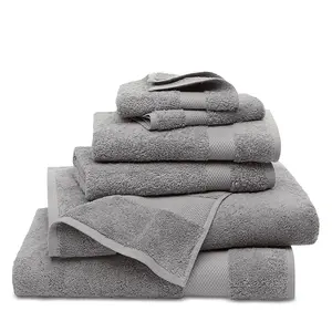 BOLL & BRANCH 6 Piece Plush Bath Towel Set - Stone