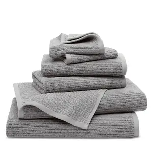 BOLL & BRANCH 6 Piece Spa Bath Towel Set - Stone