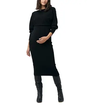 RIPE MATERNITY Sloane Knit Midi Dress