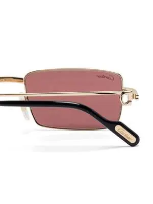 CARTIER Rectangle-frame Sunglasses