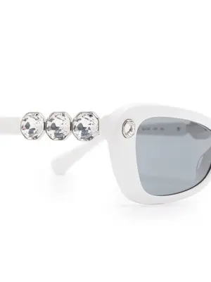 SWAROVSKI Rectangle-frame Sunglasses