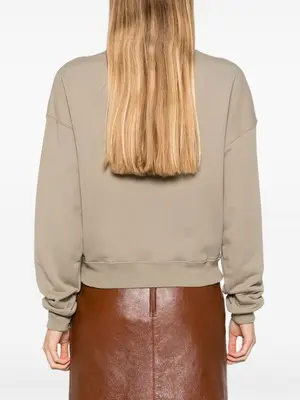 Chloé Flocked Logo Sweatshirt