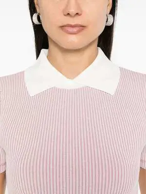 Gcds Contrasting Collar Mini Dress
