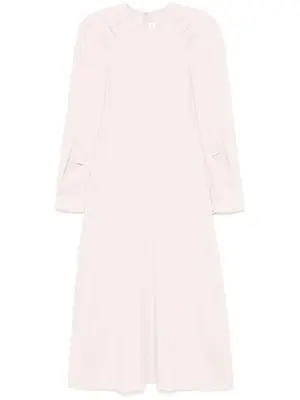 Victoria Beckham Crepe Midi Dress