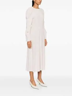 Victoria Beckham Crepe Midi Dress