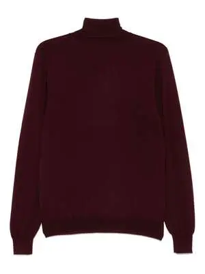 FILERIA Virgin Wool Roll Neck Sweater