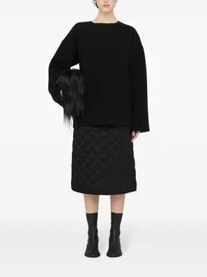 JIL SANDER A-line Midi Skirt