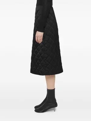 JIL SANDER A-line Midi Skirt