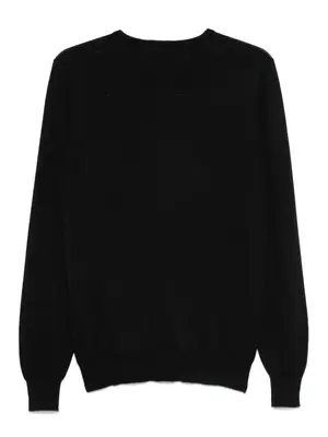 D4.0 Virgin Wool Sweater - Black