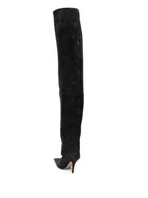 Paris Texas 110mm Suede Boots
