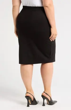 Universal Standard Danube Stretch Ponte Skirt - Black