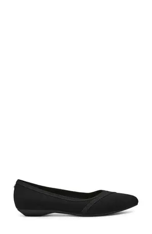 Anne Klein Oceanus Knit Ballet Flats